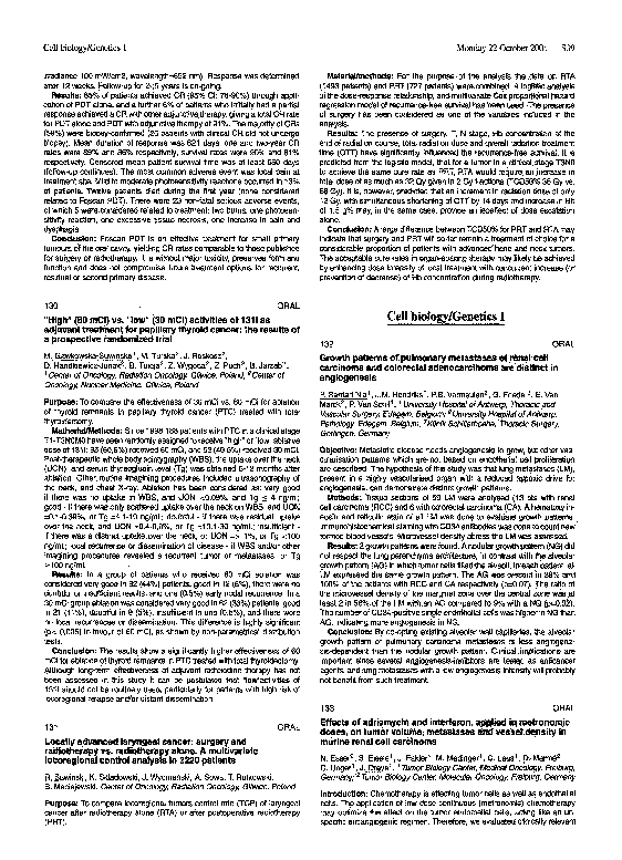 (PDF) “High” (60 mCi) vs. “low” (30 mCi) activities of 131I as adjuvant ...