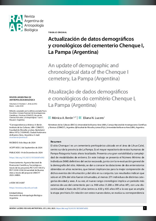(PDF) Beron y Lucero 2025- Datos demog. y cronol.SCHI I(RAAB)