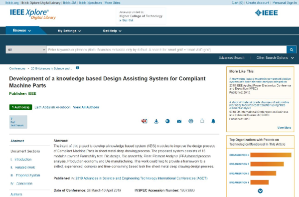 (PDF) Development of a knowledge based Design Assisting System for Compliant Machine Parts