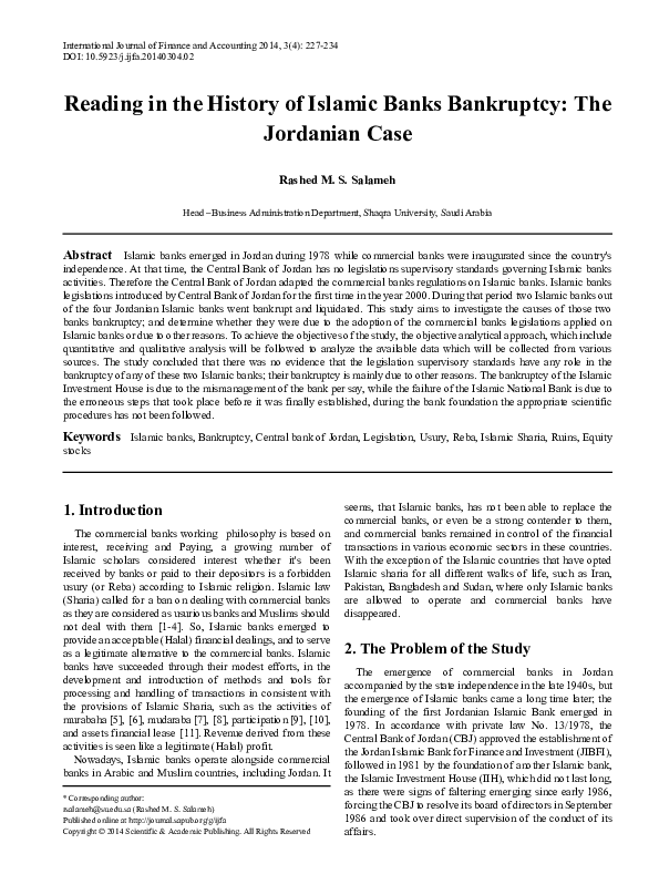 (PDF) Islamic work ethics and organizational commitment: a case of Jordanian Islamic banks