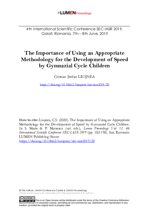 (PDF) The Importance of Using an Appropriate Methodology for the ...