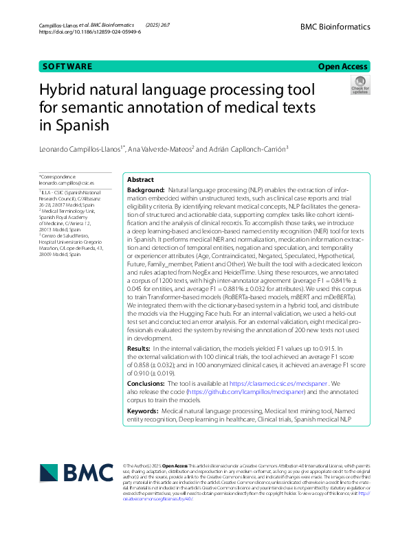 (PDF) Hybrid natural language processing tool for semantic annotation ...