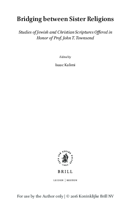(PDF) The Binding Fragments of Midrash Tanhuma (Buber) from the ...