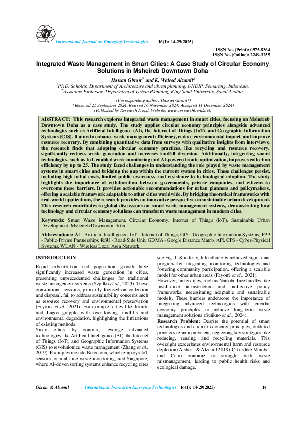 (PDF) Integrated Waste Management