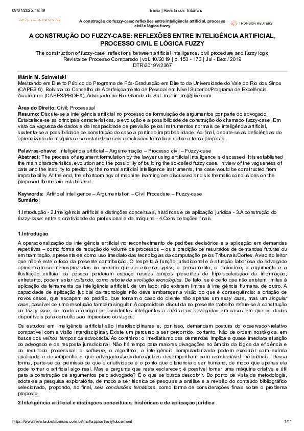 (PDF) A construção do fuzzy-case: reflexões entre Inteligência ...
