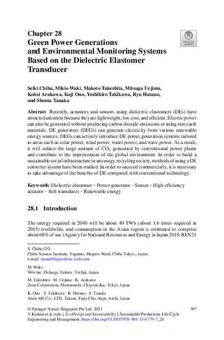 (PDF) Green Power Generations and Environmental Monitoring Systems ...