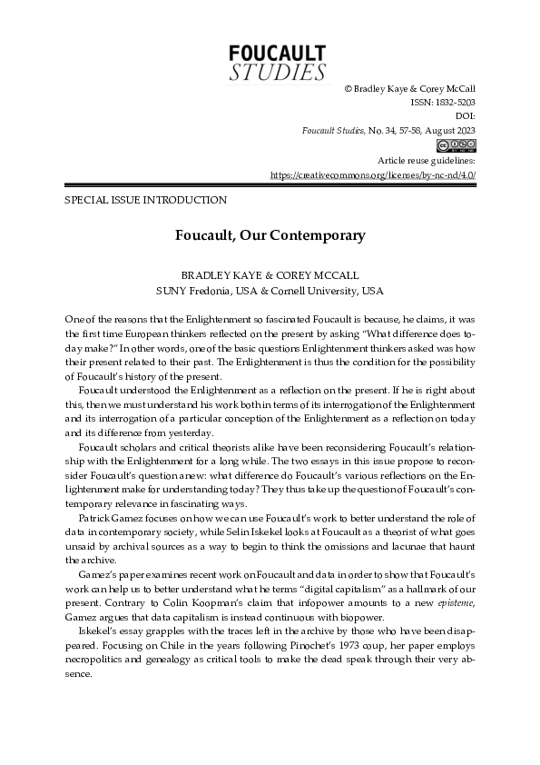 (PDF) Special Issue Introduction