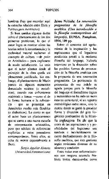 (PDF) Jaime Nubiola: La renovación pragmatista de la filosofía ...