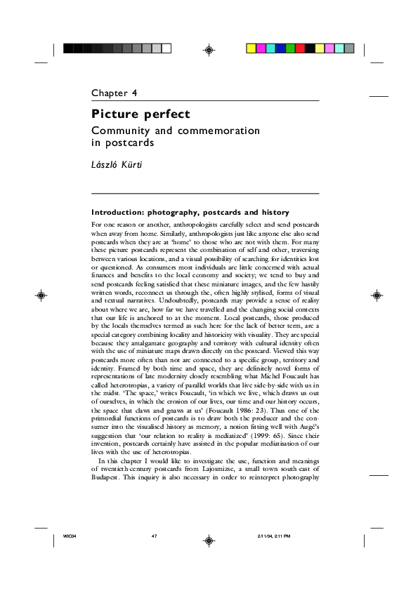 (PDF) Working Images: Visual Research and Representation in Ethnography ...