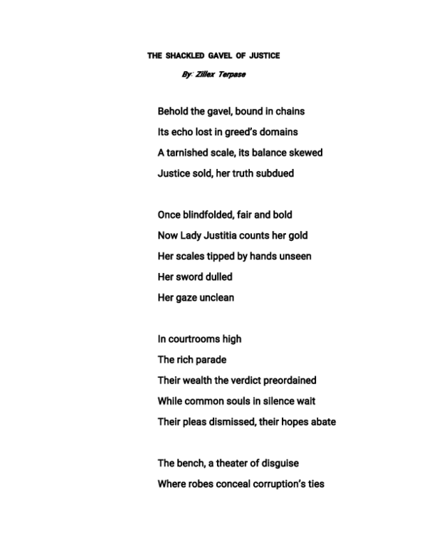 (PDF) THE SHACKLED GAVEL OF JUSTICE