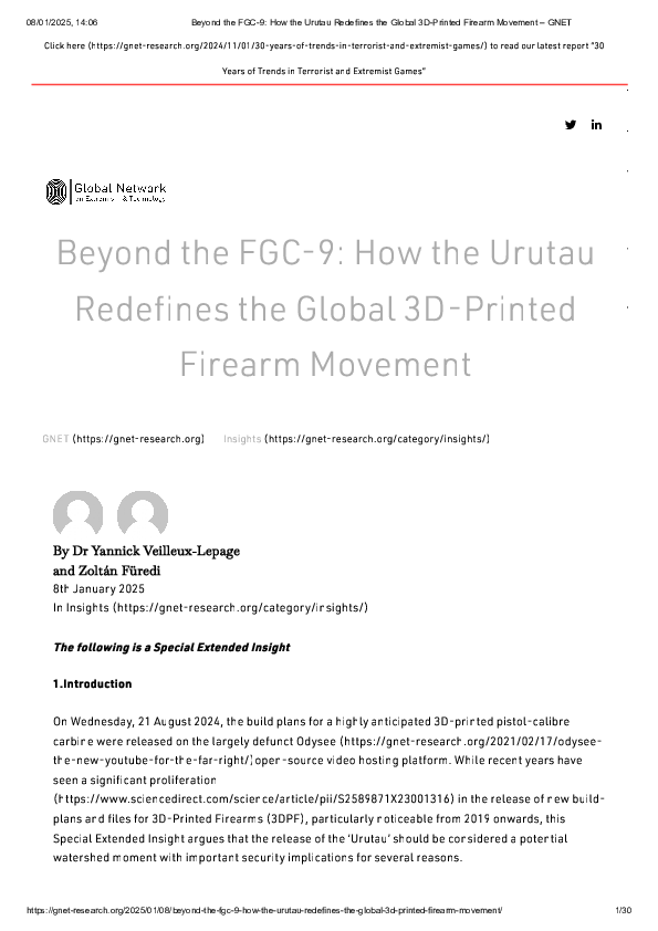 (PDF) Beyond the FGC 9: How the Urutau Redefines the Global 3D Printed ...