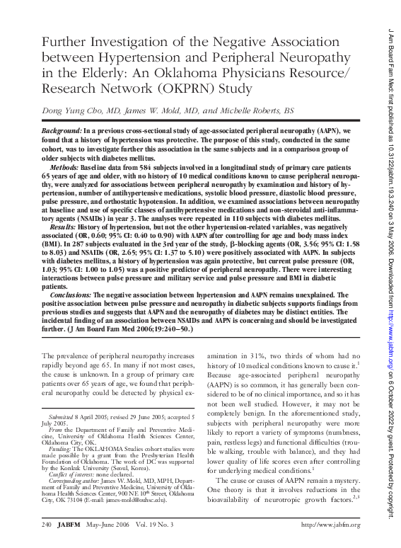 (PDF) Further Investigation of the Negative Association between ...