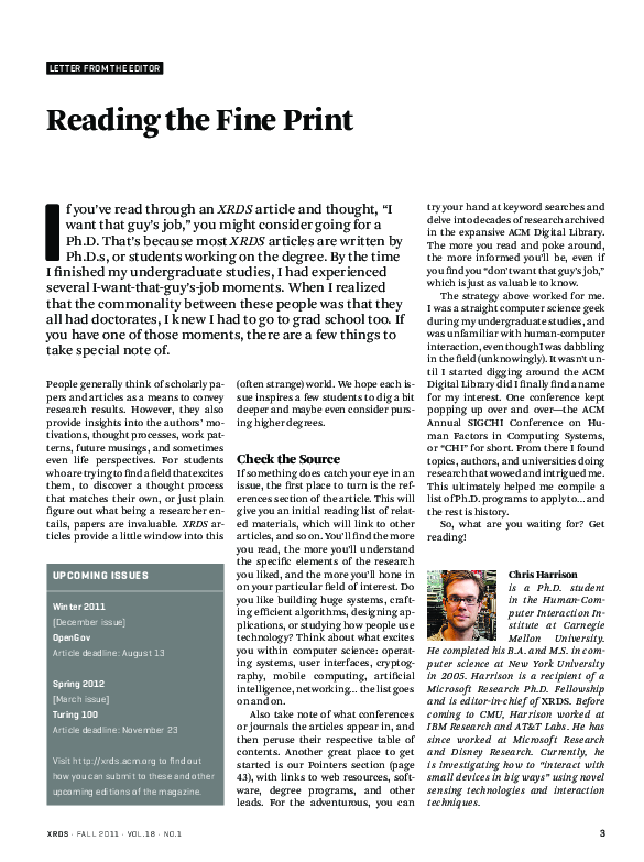 (PDF) Reading the Fine Print