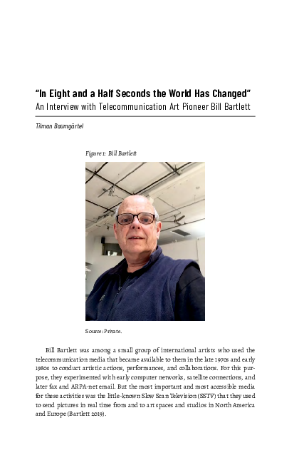 (PDF) “In Eight and a Half Seconds the World Has Changed”