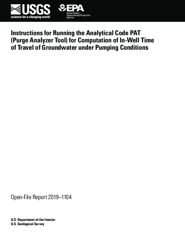 (PDF) Instructions for running the analytical code PAT (Purge Analyzer ...