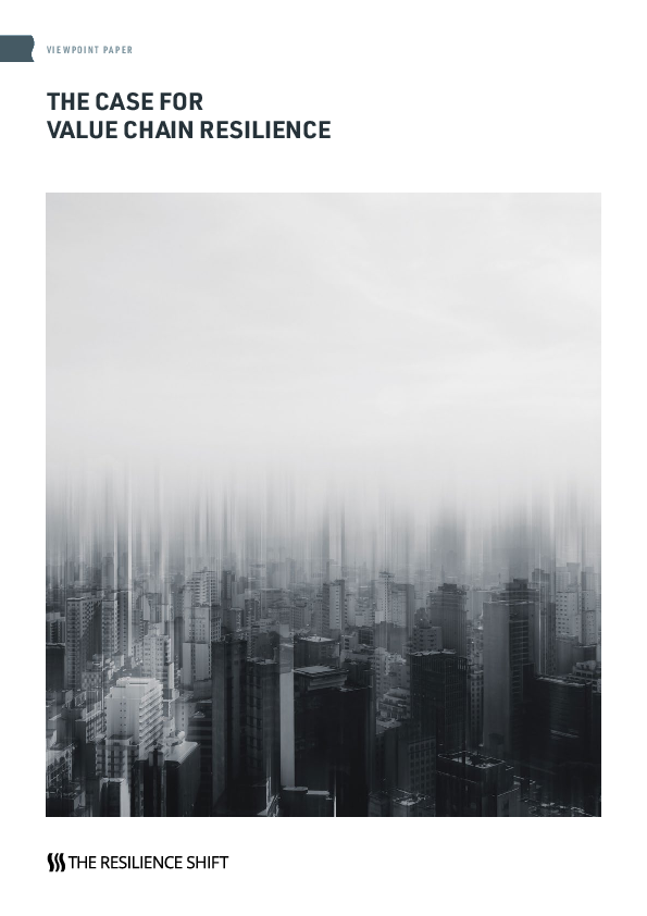 The case for value chain resilience
