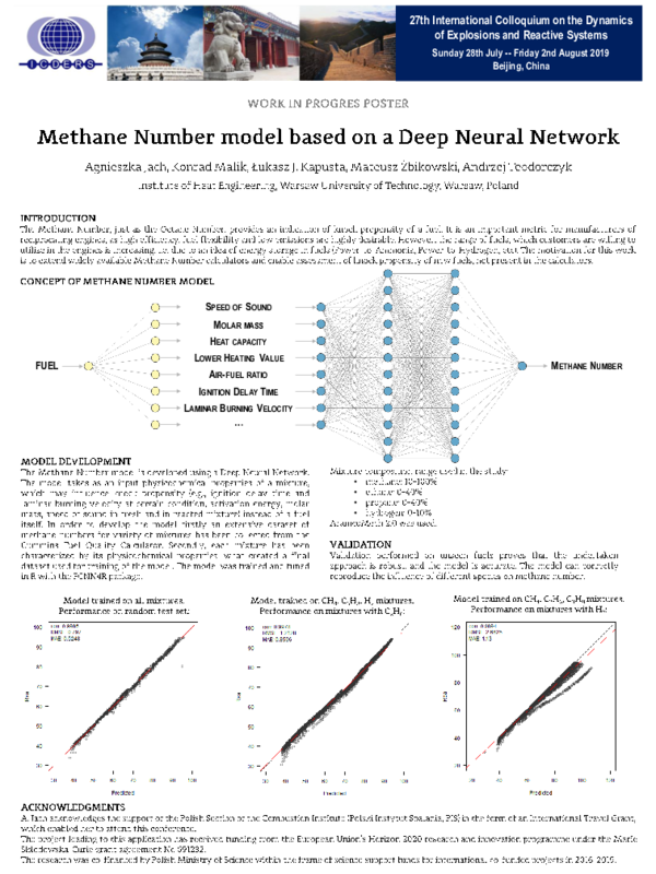 (PDF) Methane Number model based on a Deep Neural Network