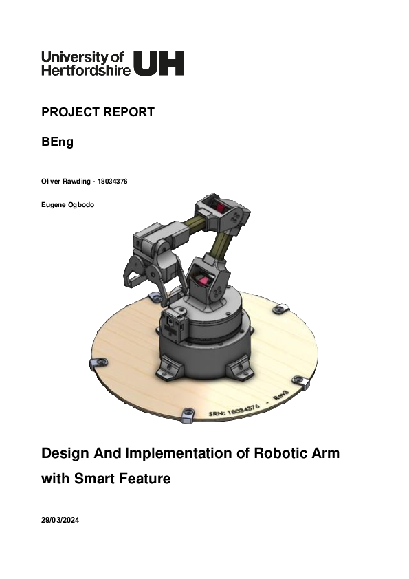 (PDF) Rawding Oliver 18034376 Project Report