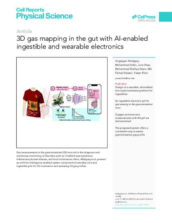 (PDF) 3D gas mapping in the gut with AI-enabled ingestible and wearable ...