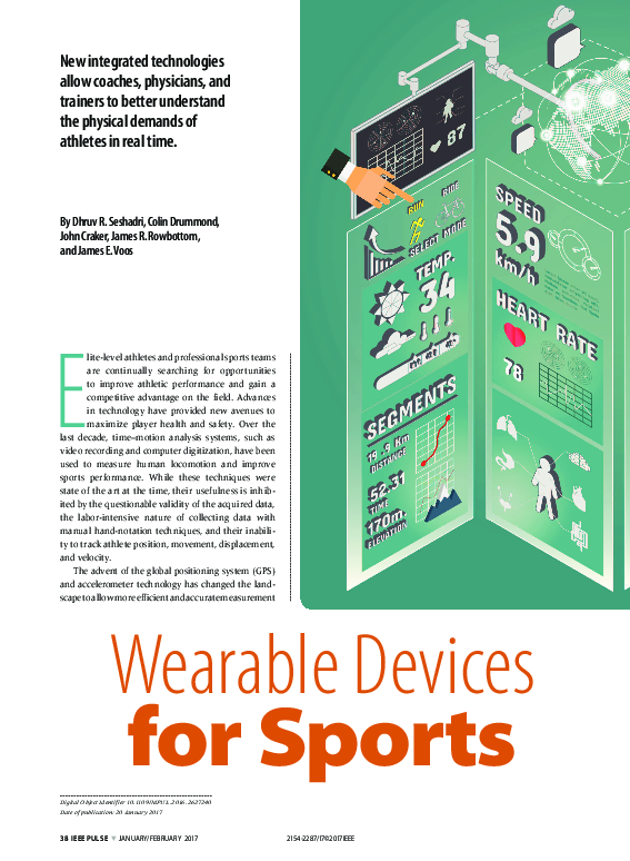 (PDF) Wearable Devices for Sports: New Integrated Technologies Allow ...
