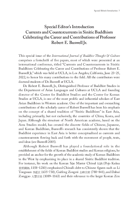 (PDF) McBride 2024 Currents and Countercurrents in Sinitic Buddhism