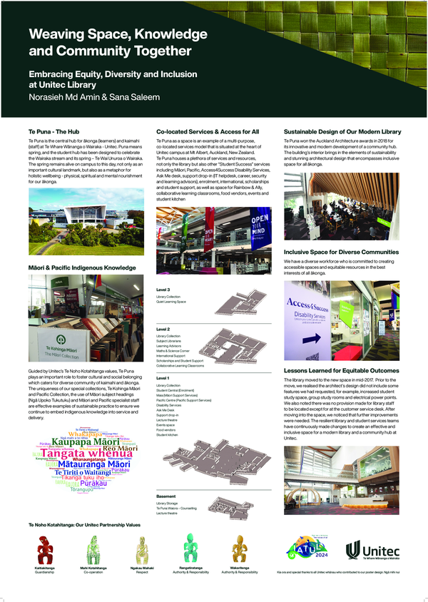 (PDF) Weaving space, knowledge and communities together: embracing ...