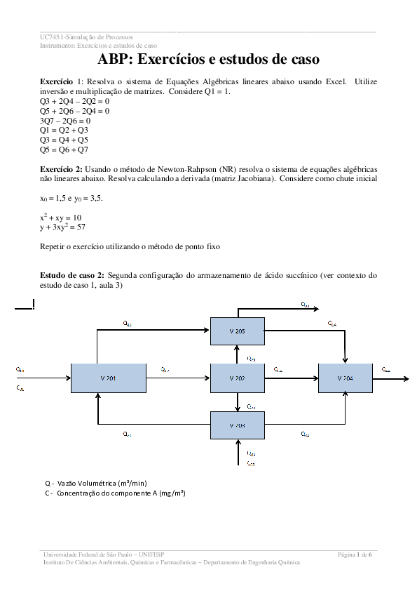(PDF) Aula 3 - Estudos de caso e exercícios v