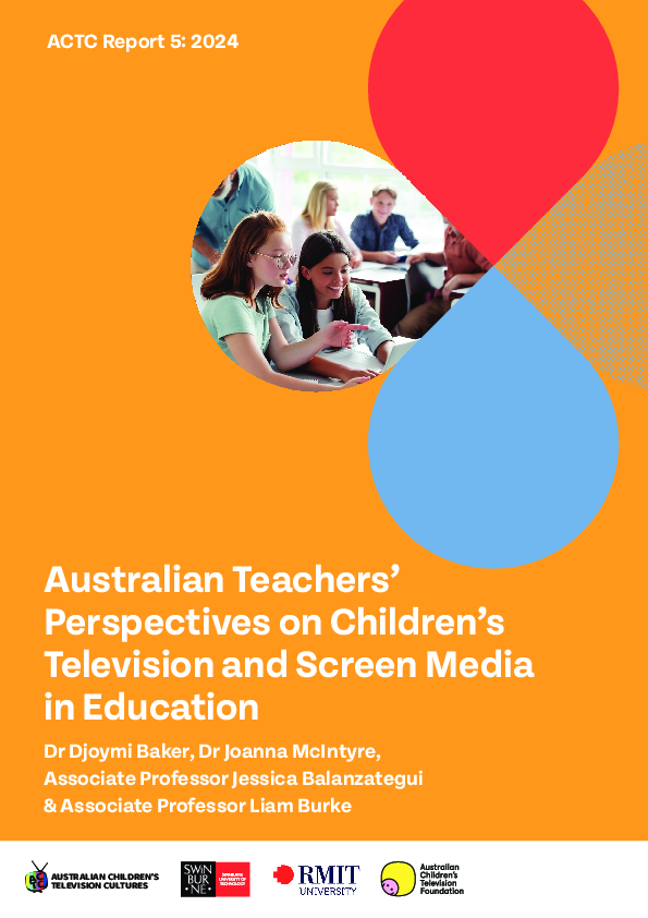 (PDF) ACTC report 5 Australian Teachers’ Perspectives on Children’s ...