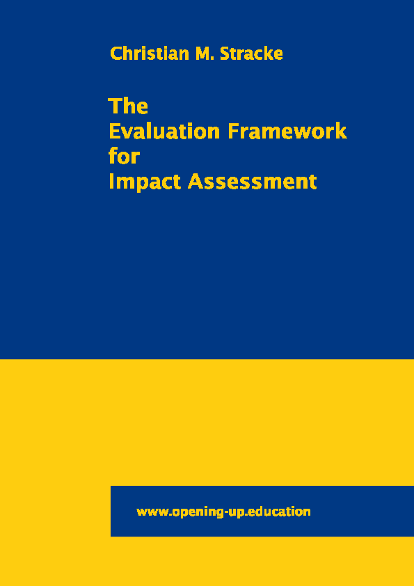 (PDF) The Evaluation Framework for Impact Assessment