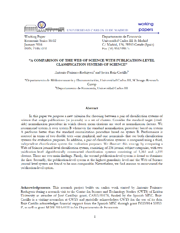 (PDF) A comparison of the Web of Science with publication-level ...