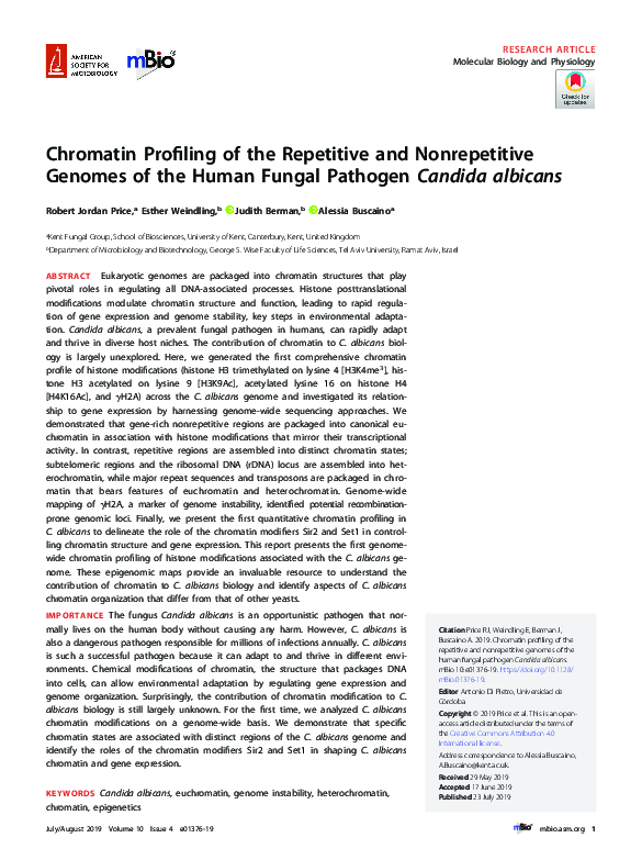 (PDF) Chromatin Profiling of the Repetitive and Nonrepetitive Genomes ...
