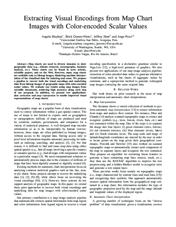 Pdf Extracting Visual Encodings From Map Chart Images With Color Encoded Scalar Values