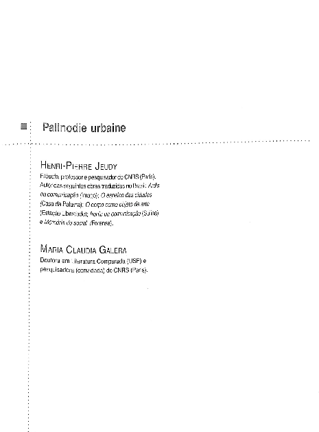 (PDF) Palinodie urbaine