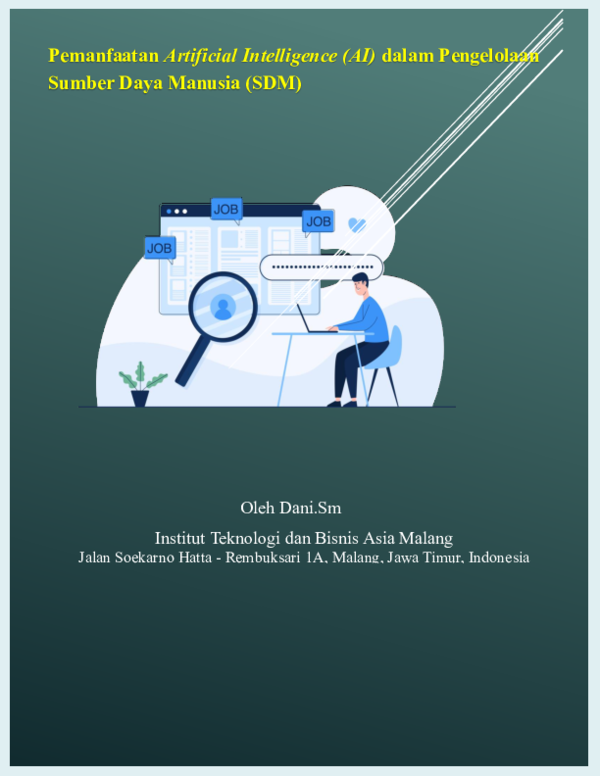 (PDF) Pemanfaatan Artificial Intelligence (AI) dalam Pengelolaan