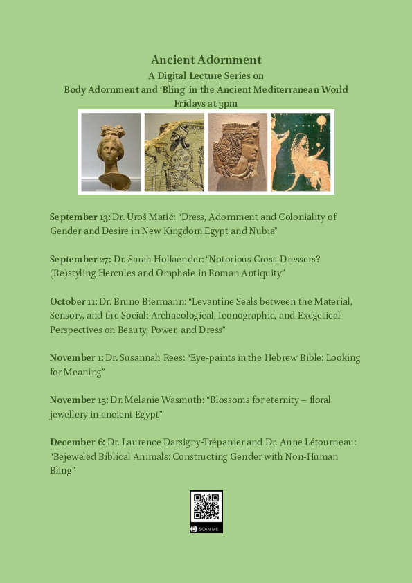 (PDF) Ancient Adornment - Digital Lecture Series on strategies of body ...