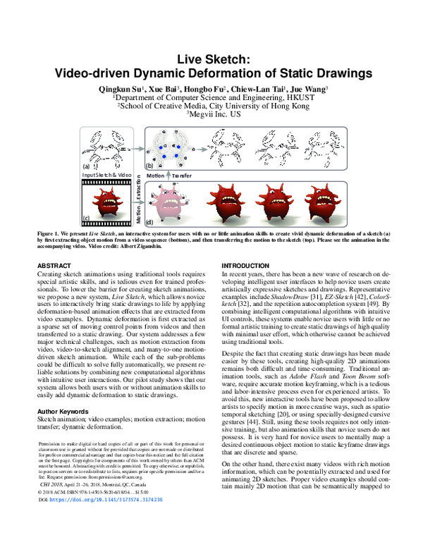 (PDF) Live Sketch