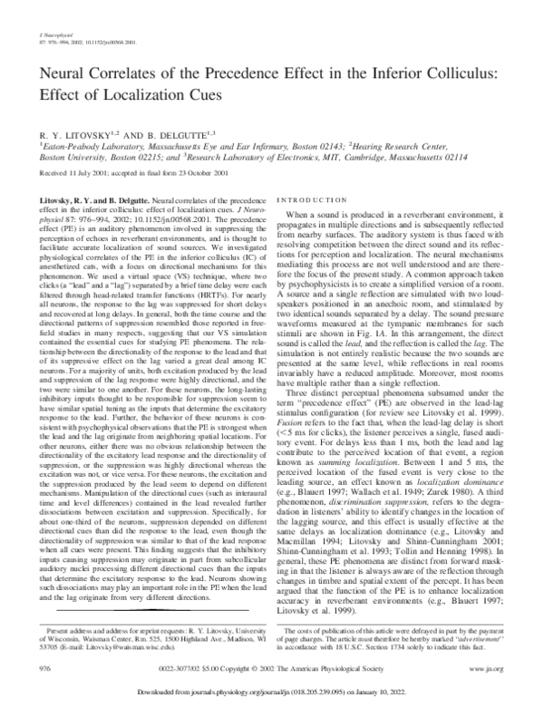 Dependency Of The Interaural Phase Difference Sensitivities Of Inferior Collicular Neurons On A