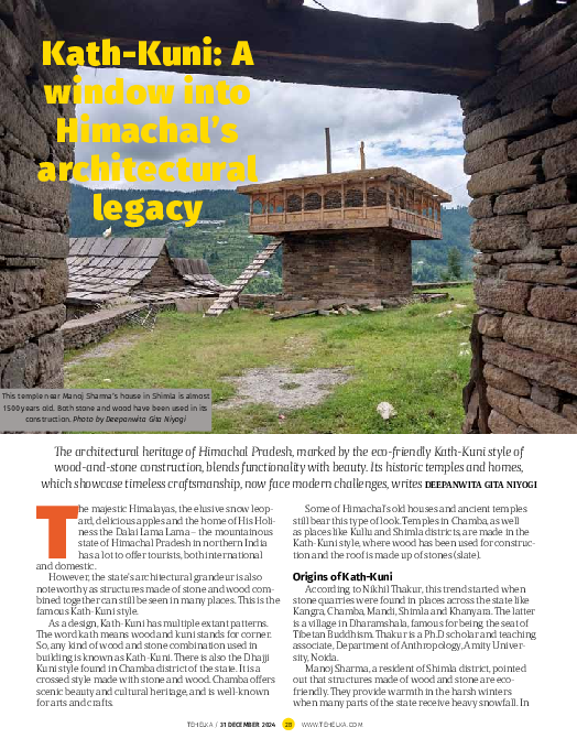 (PDF) Kath-Kuni: A window into Himachal’s architectural legacy