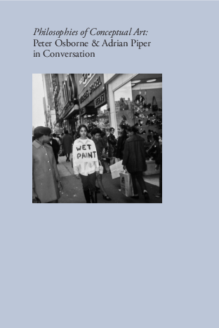 (PDF) Philosophies of Conceptual Art: Peter Osborne & Adrian Piper in ...