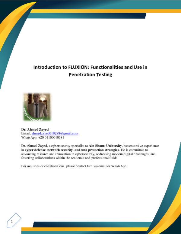 (PDF) Introduction to FLUXION