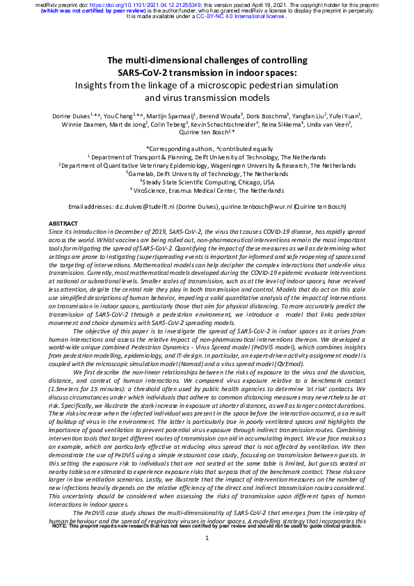 (PDF) The multi-dimensional challenges of controlling respiratory virus transmission in indoor ...