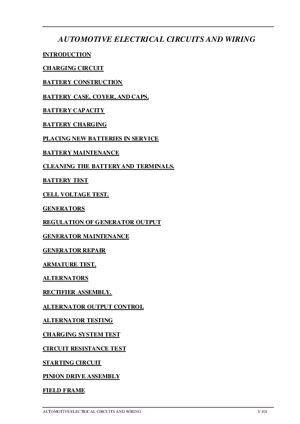 (PDF) Automotive Electrical Engineering