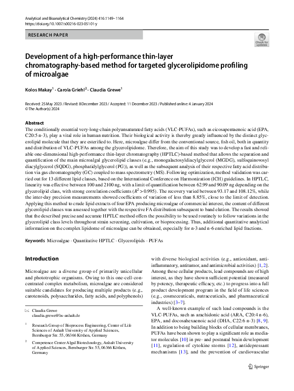 (PDF) Development of a high-performance thin-layer chromatography-based method for targeted ...