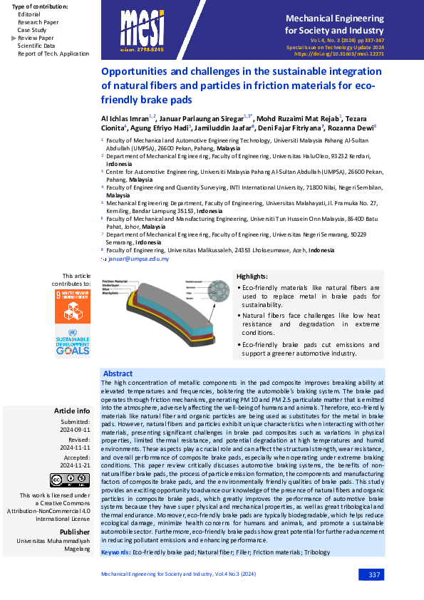 (PDF) Opportunities and challenges in the sustainable integration of ...