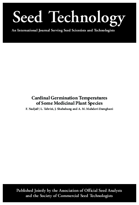 (PDF) Cardinal Germination Temperatures of SomeMedicinal Plant Species