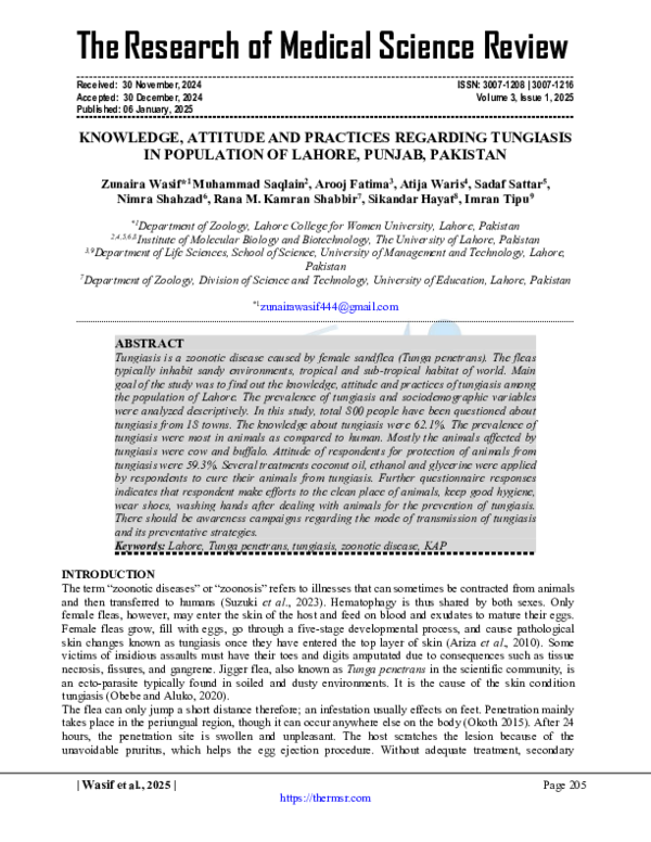 (PDF) The Research of Medical Science Review