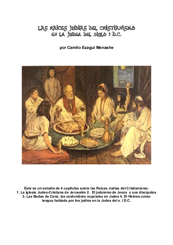 (PDF) LAS RAICES JUDIAS DEL CRISTIANISMO