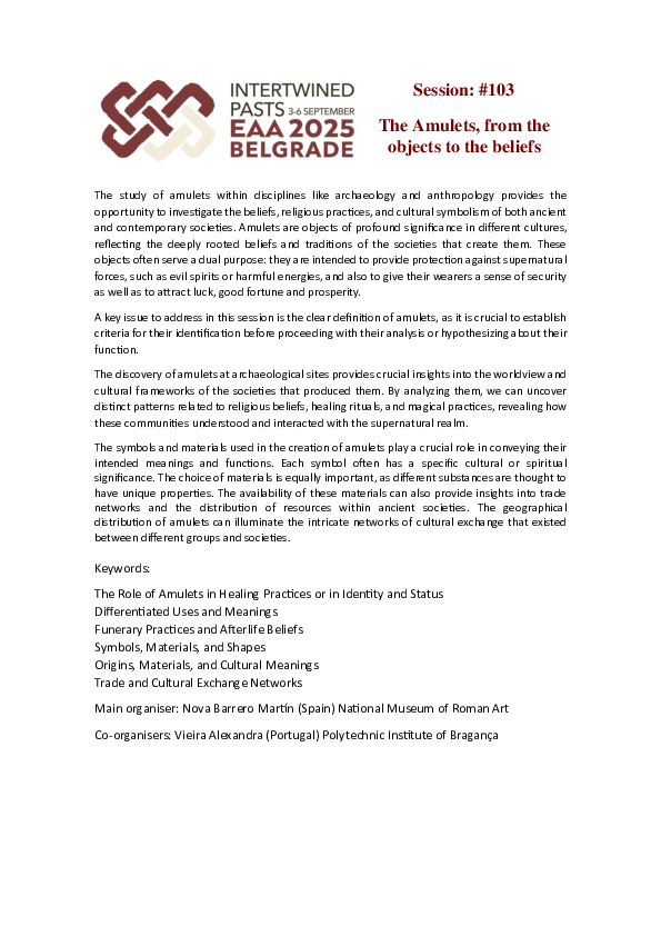 (PDF) EAA amulets