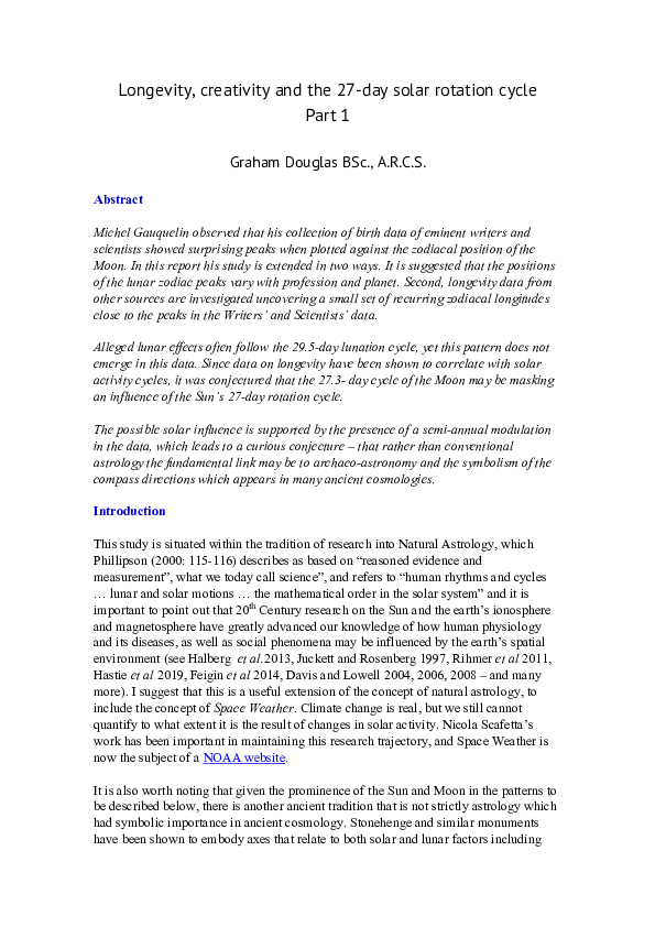 (PDF) Solar Rotation final