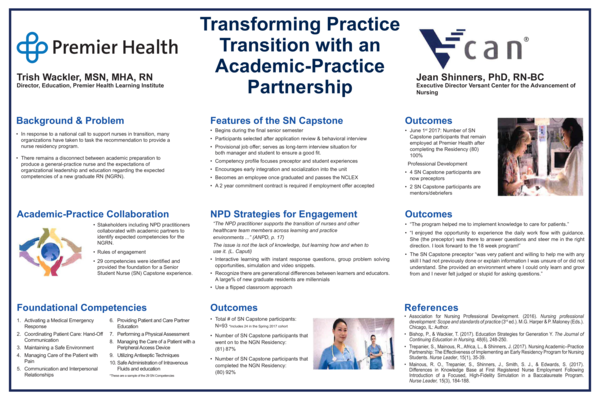 (PDF) Transforming Practice Transition with an Academic-Practice ...